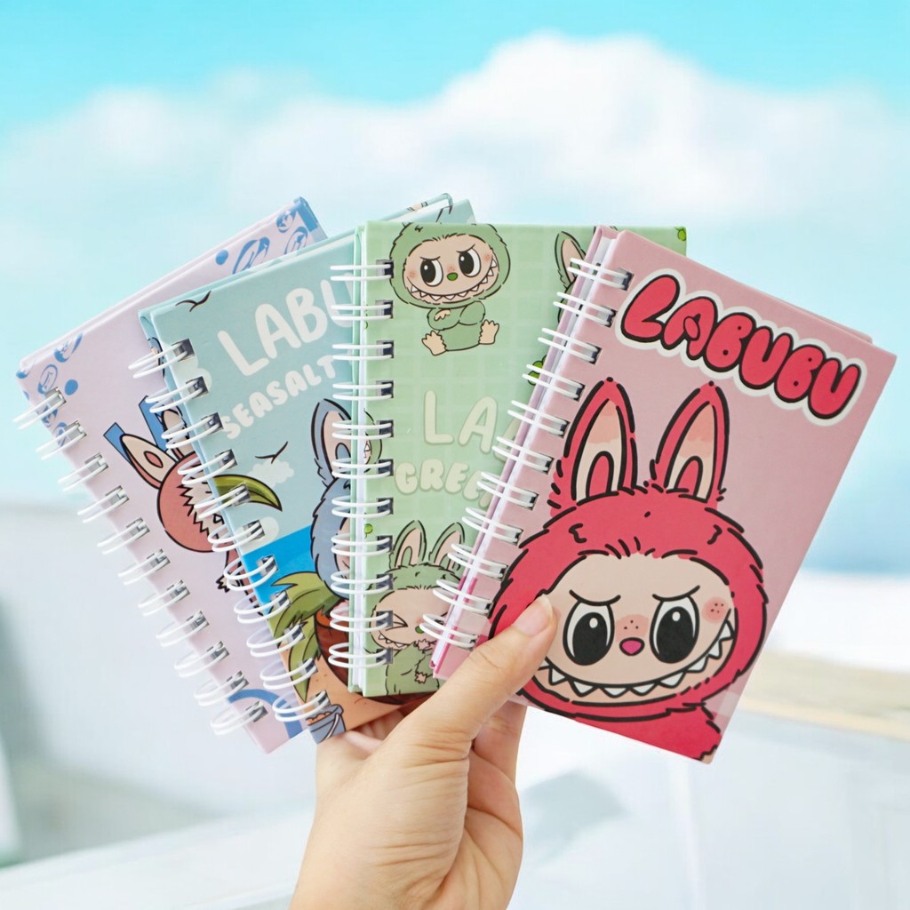 Jual NOTEBOOK A6 LABUBU / BUKU CATATAN LUCU / BUKU CATATAN LABUBU ...