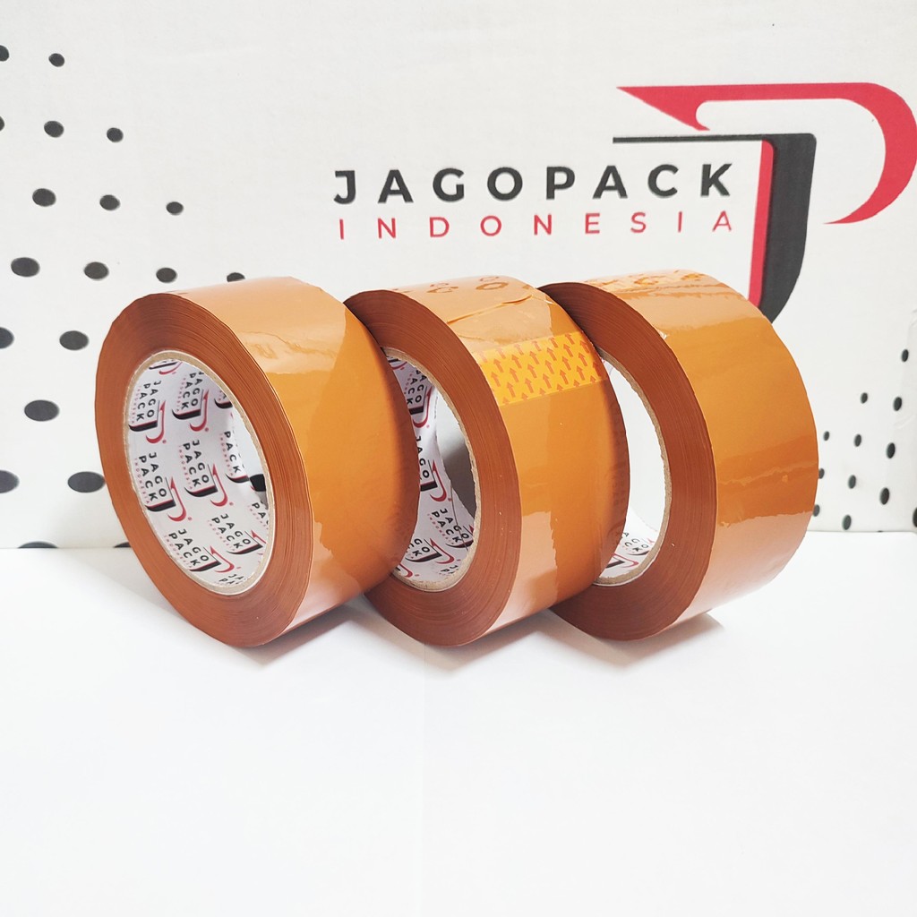 Jual HEMAT 3 PCS - Lakban Coklat 45mm x 200 yard BC - Lakban Packing ...