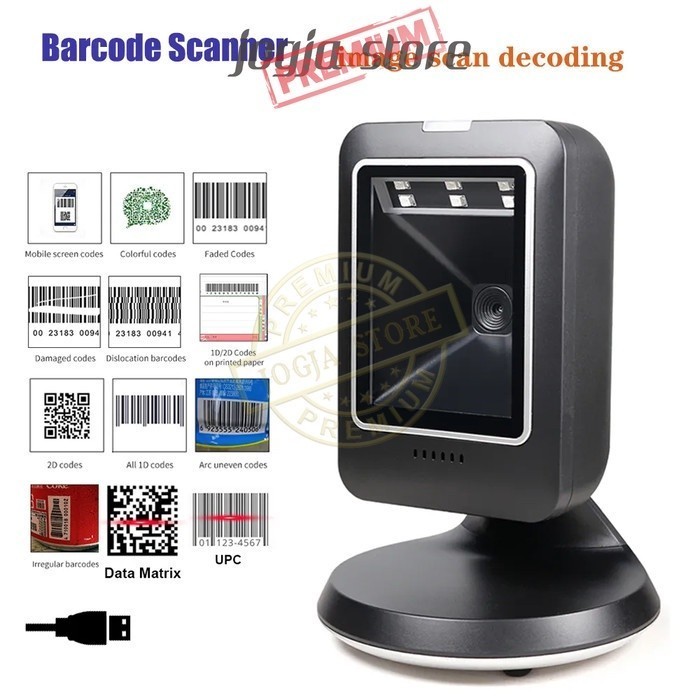 Jual Barcode Scanner E-Faktur 2D/1D Taffware MP6300Y (QR CODE/PDF417/AZTEC) | Shopee Indonesia