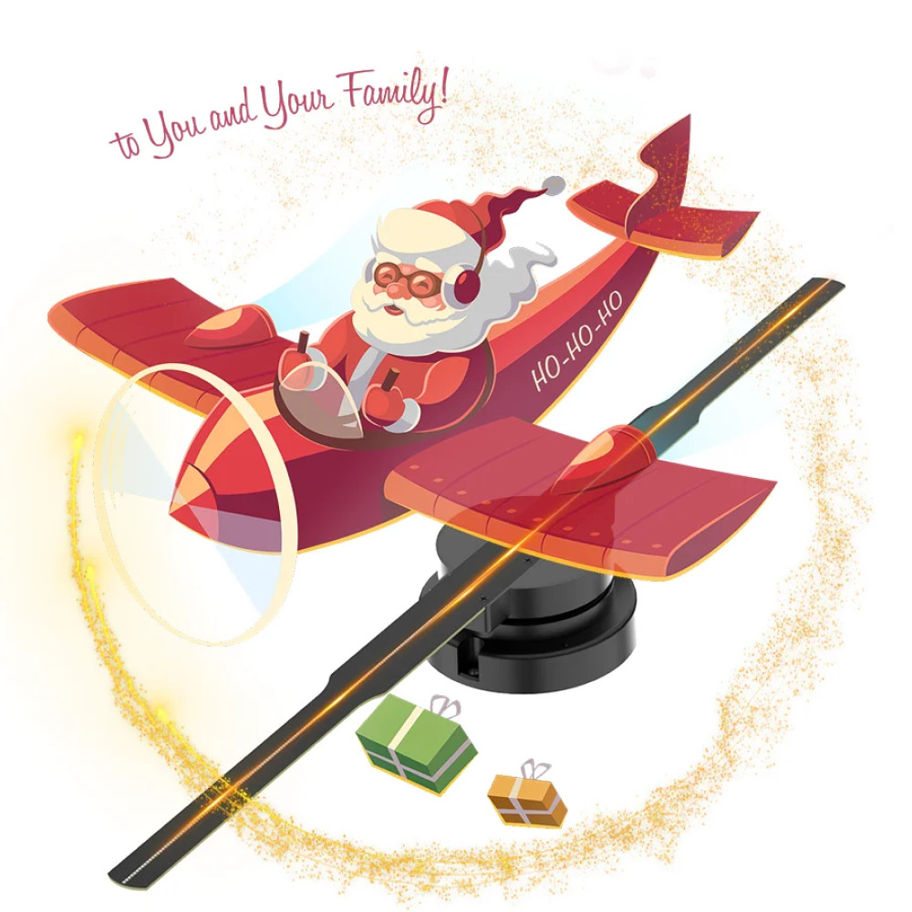 Jual WHYYUE Proyektor Kipas 3D Hologram Display Fan Projector LED 41 ...