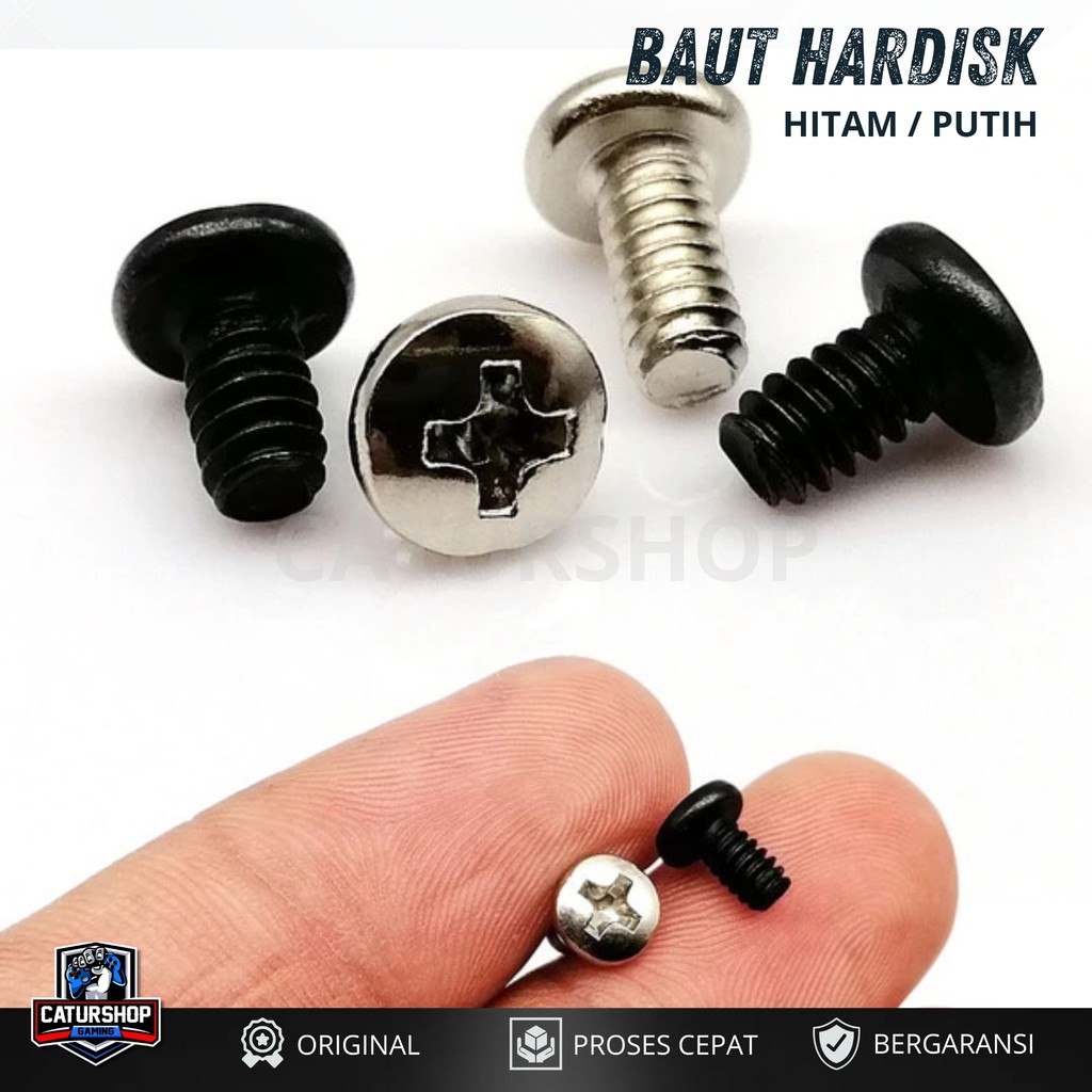 Jual Baut Screw Harddisk Hdd 3,5 Inch For Pc / Baut buat HDD 3.5 inci ...