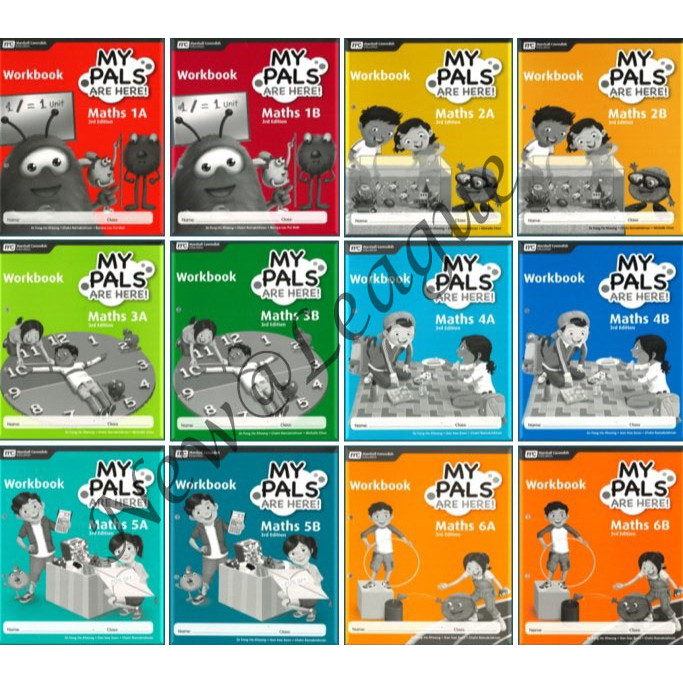 Jual 3rd Edition / My Pals Are Here Maths 1A-1B-2A-2B-3A-3B-4A-4B-5A-5B ...
