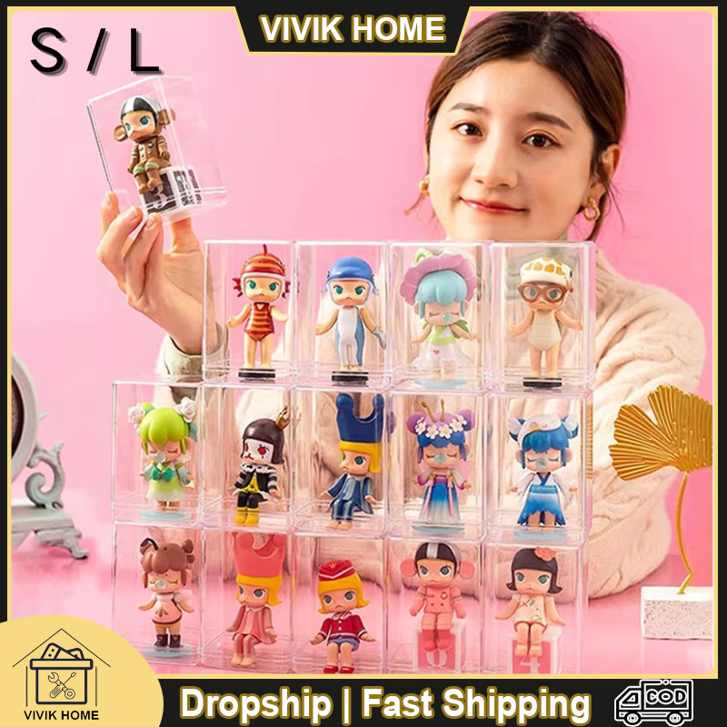 Jual Kotak Display Pop Mart Storage Stand Display Kotak Penyimpanan ...