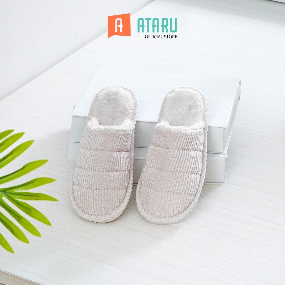 Jual Ataru Ukuran 36/37 Sandal Rumah Fur - Krem Beige Woman Home ...
