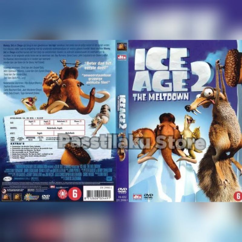 Jual KASET FILM ANIMASI - ICE AGE 2 : THE MELTDOWN - 2006 - HD | Shopee ...