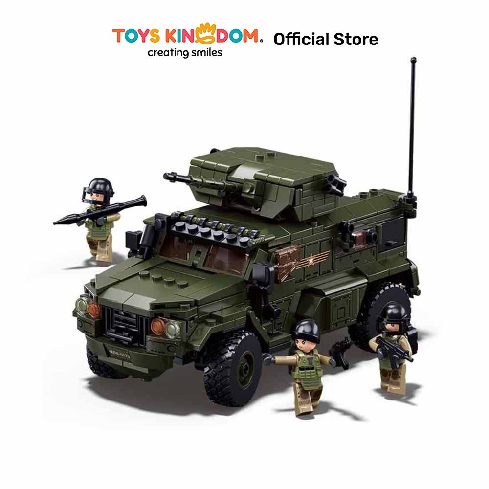 Jual Toys Kingdom Sluban Set 471 Pcs Typhoon Vdvs Assault Armored ...