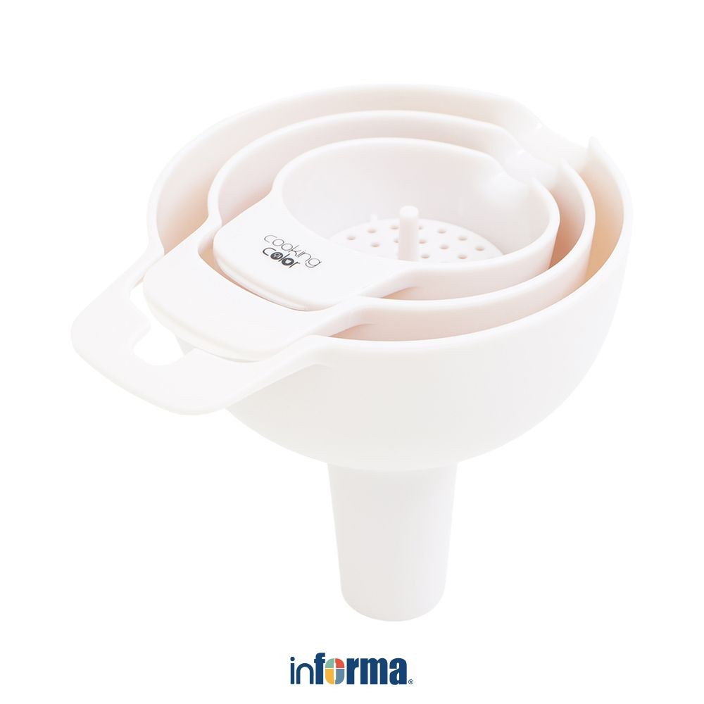 Jual Informa Cooking Color Set 3 Pcs Blanc Corong - Putih Multipurpose ...