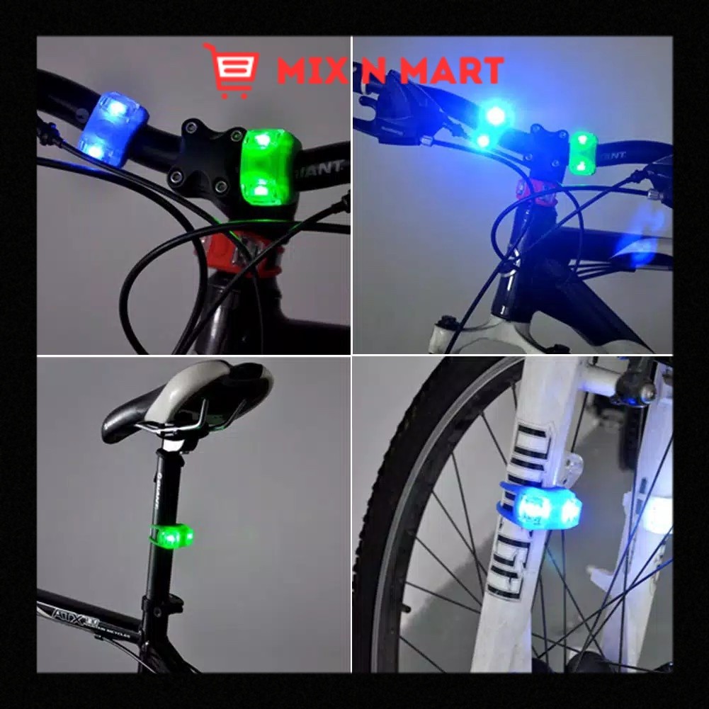 Jual Lampu Sepeda LED Strobo Depan / Belakang | Shopee Indonesia