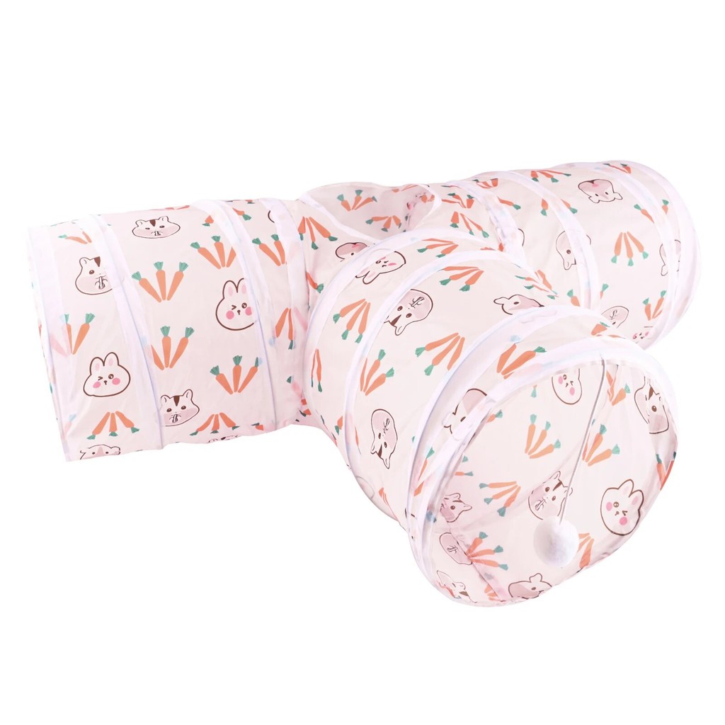 Jual Rabbit Tunnel Rabbit Toys Rabbit Tunnels and Hideout Collapsible 3 ...