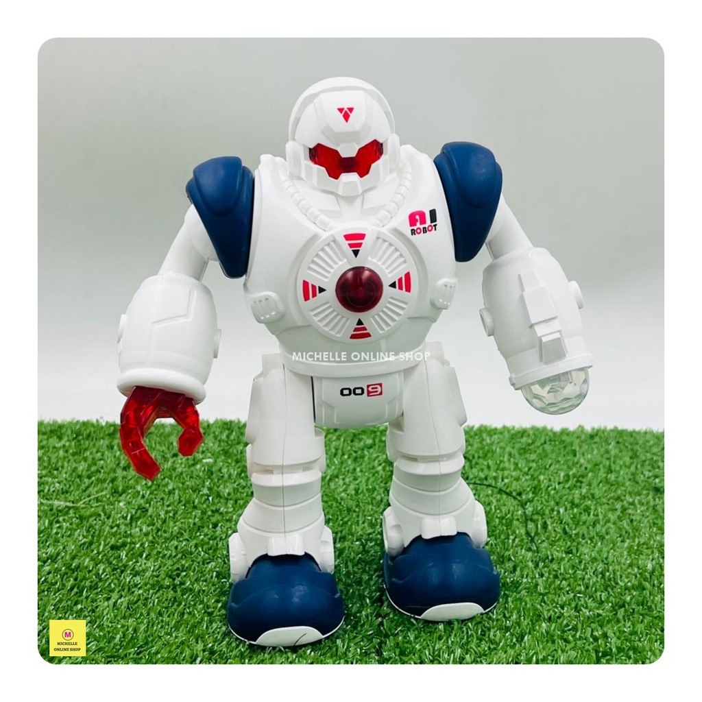 Jual MAINAN ANAK ROBOT BATERAI / MAINAN ROBOT BISA JALAN | Shopee Indonesia