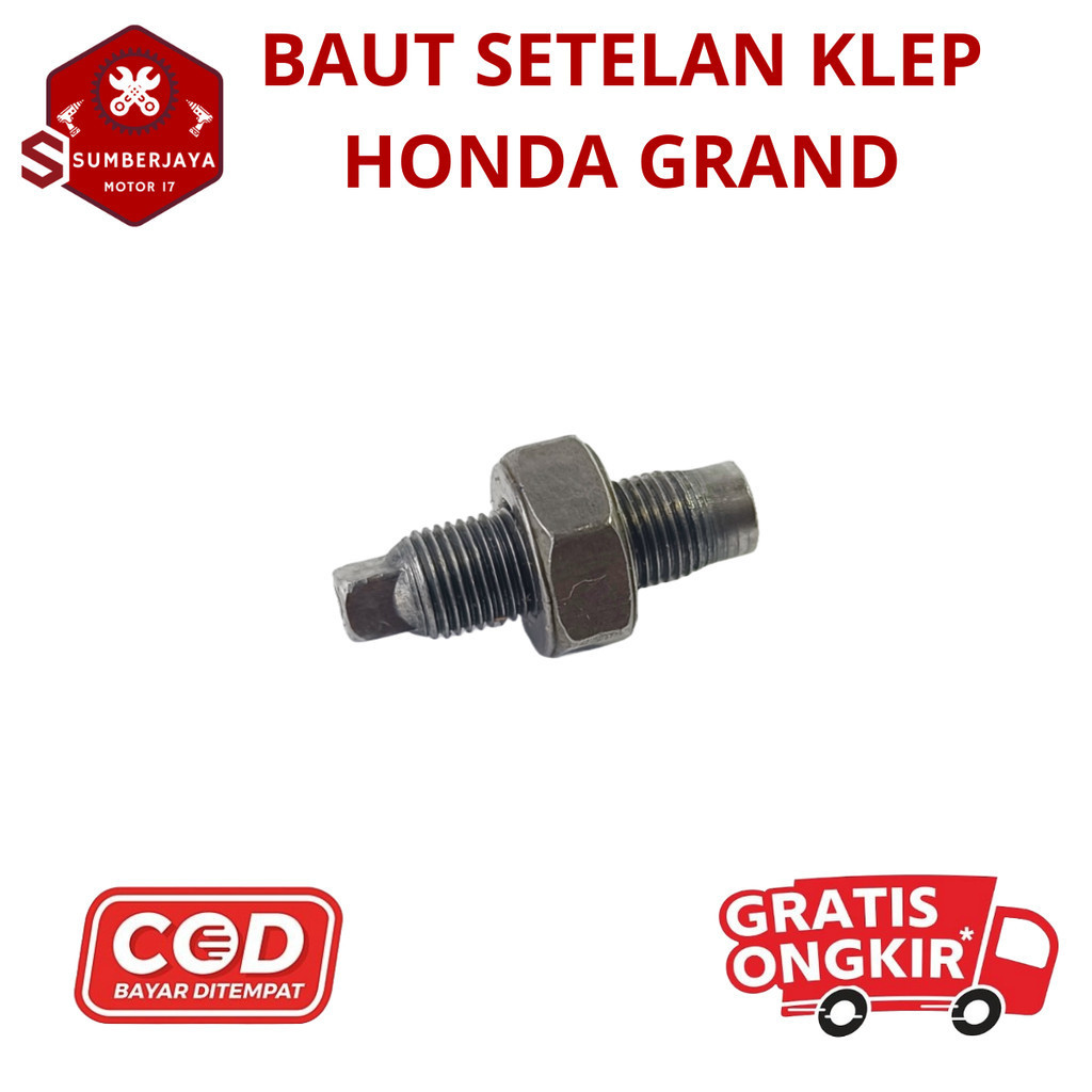 Jual Original Baut Stelan Klep Plus Mur Motor Honda Grand Astrea Prima ...