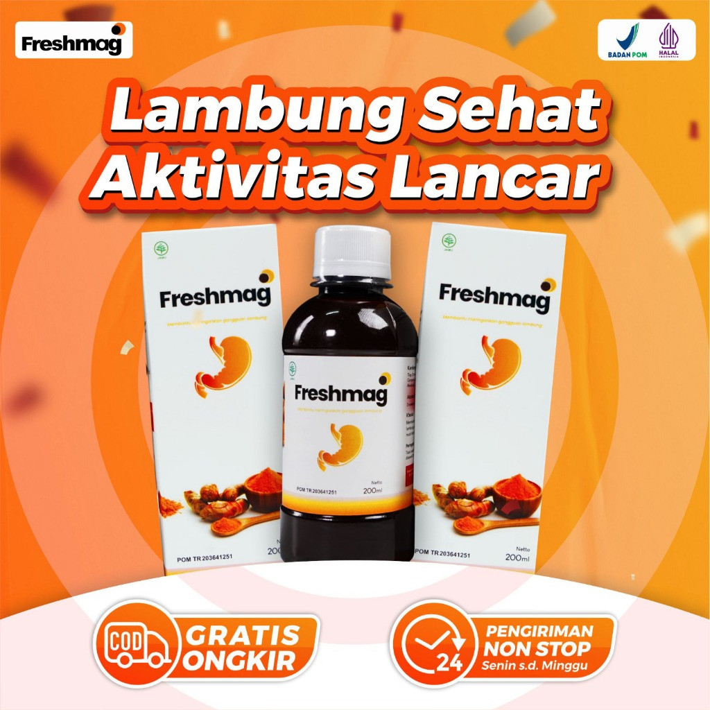 Jual Freshmag - Madu Herbal 3x Lebih Efektif Atasi Masalah Asam Lambung / Maag / GERD / Magh ...