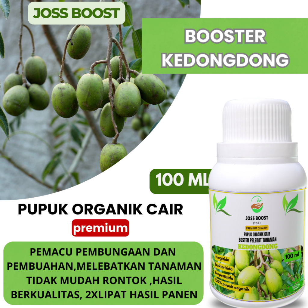 Jual Pupuk Organik Cair Booster Tanaman Kedondong, POC JOSS BOOST KEDONDONG, Melebatkan dan ...