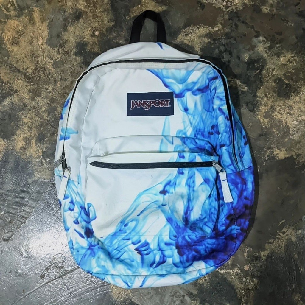 Jual () Tas JanSport Original 100% MOTIF ASAP BIRU | Shopee Indonesia