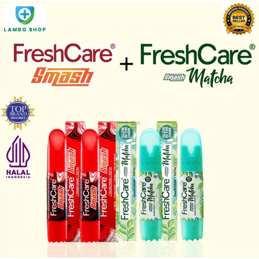 Jual FreshCare / Fresh Care Smash Minyak Angin Aromatherapy 4 In 1 Ori ...