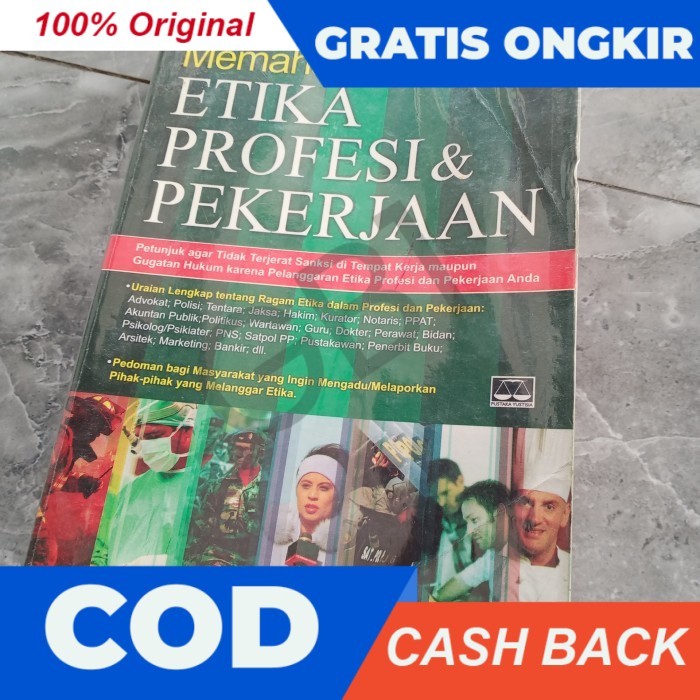 Jual MEMAHAMI BERBAGI ETIKA PROFESI & PEKERJAAN-ISMANTORO DWI YUWONO SH ...