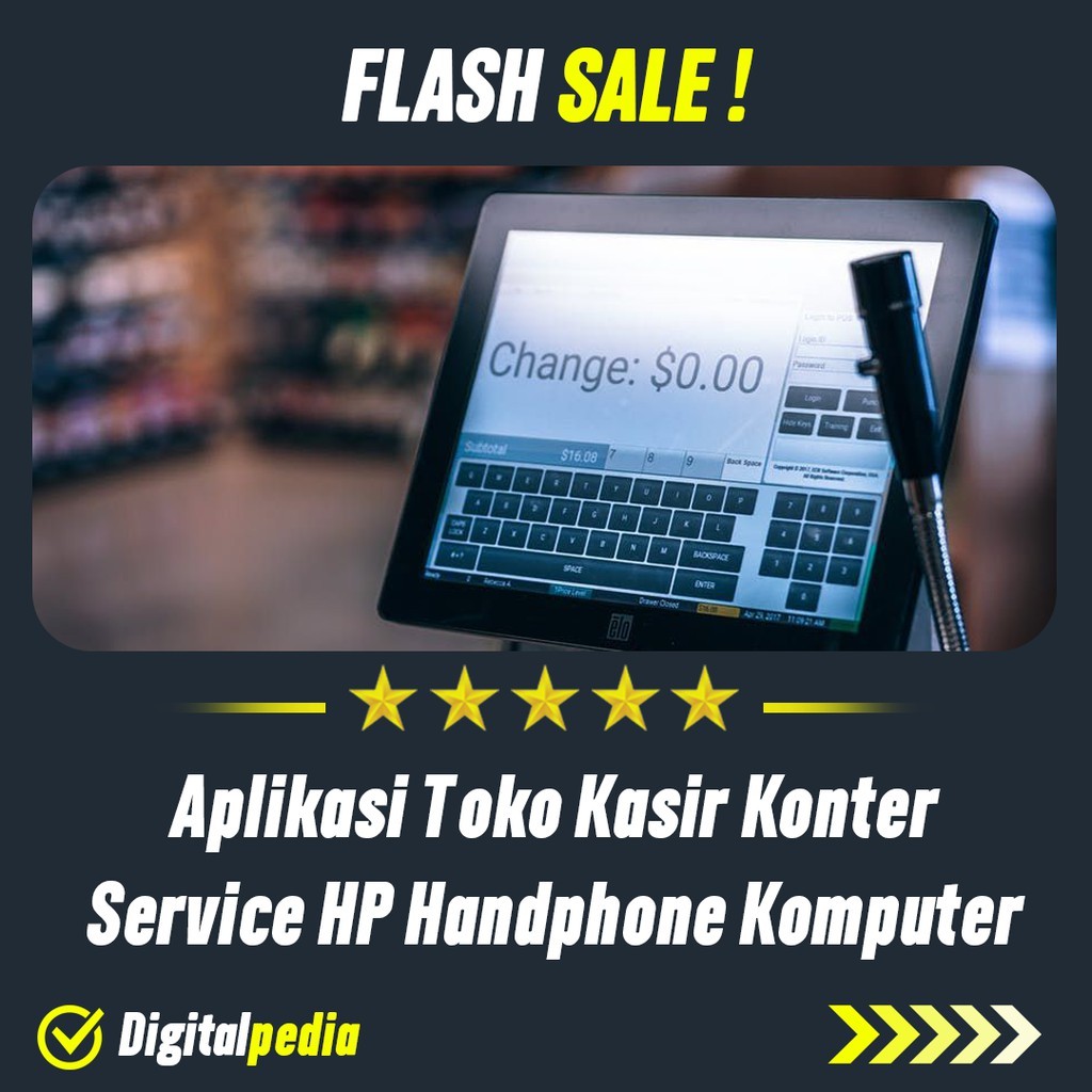 Jual Aplikasi Toko Kasir Konter Service HP Handphone Komputer | Shopee ...