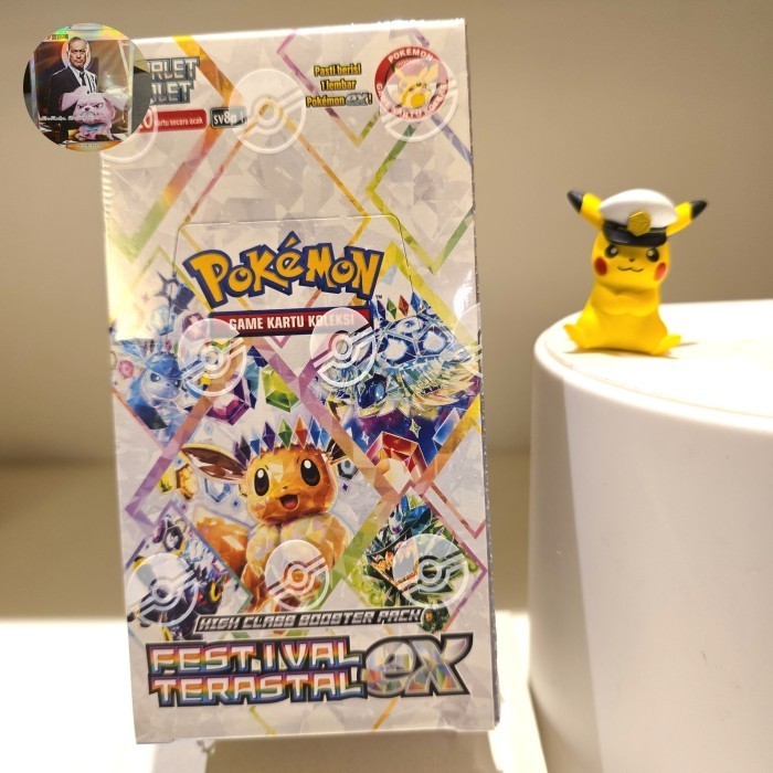 Jual Booster Box sv8a Kartu Pokemon Festival Terastal Ex tcg indo - 2 box, No promo card ...