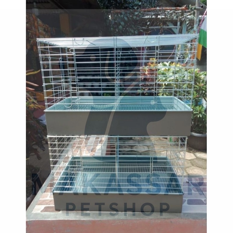Jual Kandang Galvanis Premium Talang Kelinci Marmut Chincila | Shopee ...