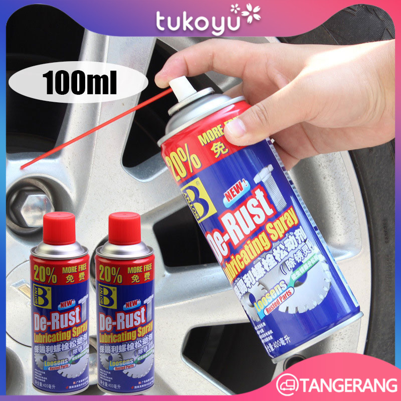 Jual 100ml Cairan Penghilang Karat Logam Rust Remover Spray Anti Karat ...