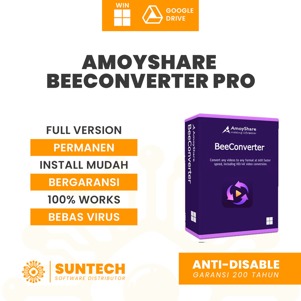 Jual AmoyShare BeeConverter Pro | Wndows | Shopee Indonesia