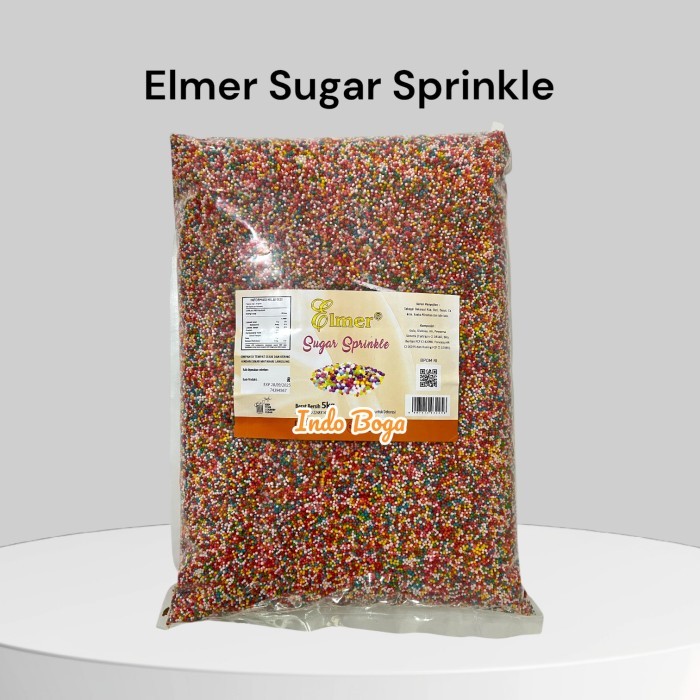 Jual Elmer sugar sprinkle repack / hiasan kue springkel elmer | Shopee ...