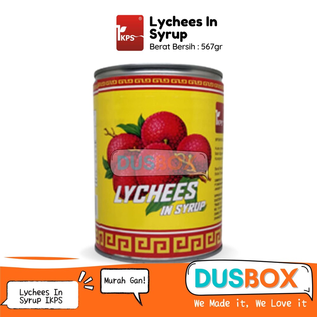 Jual Lychees In Syrup IKPS / Buah Kaleng / Buah Kaleng Leci / IKPS Brand 567g / Buah Leci ...