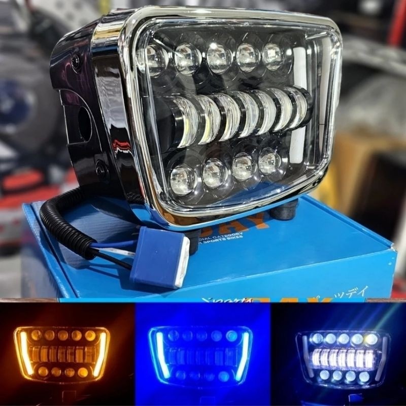 Jual Lampu Depan LED RXKING Oval Kotak 4x6 Rxking GL Max GL100 Win10 ...