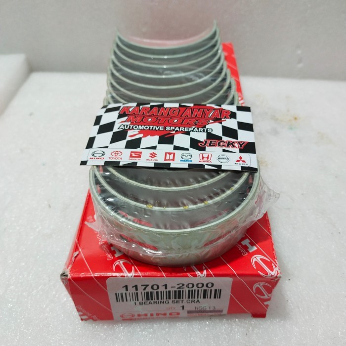 Jual metal duduk Hino lohan jo8e atau main bearing Hino lohan jo8e ...