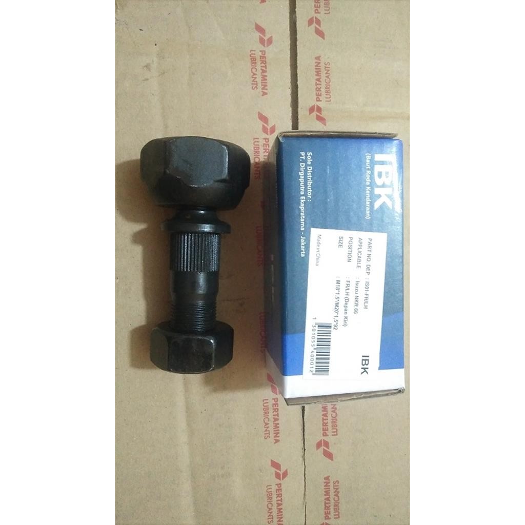 Jual Baut Roda Hub Bolt Truk Isuzu ELF NKR66 Kiri Depan IBK | Shopee Indonesia