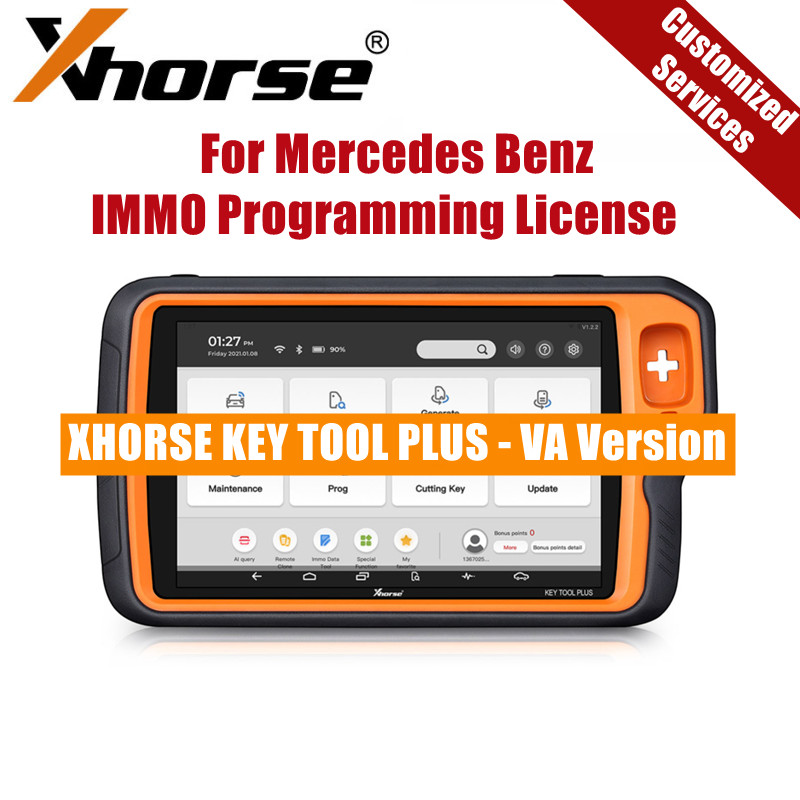 Jual For Benz IMMO Programming Authorization only for Xhorse Key Tool Plus VA Version Machine ...