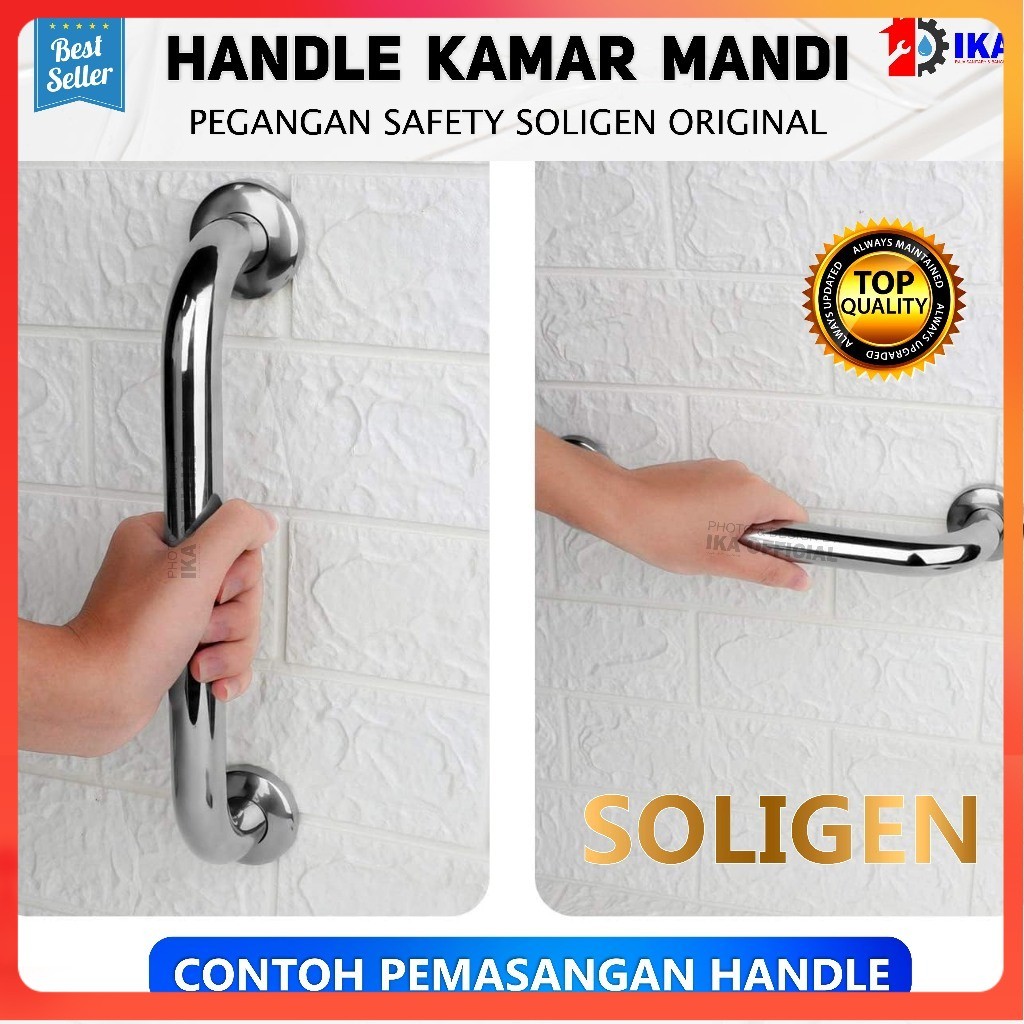 Jual Pull Handle SOLIGEN Tarikan Pintu Garasi Stainless Steel Gagang ...