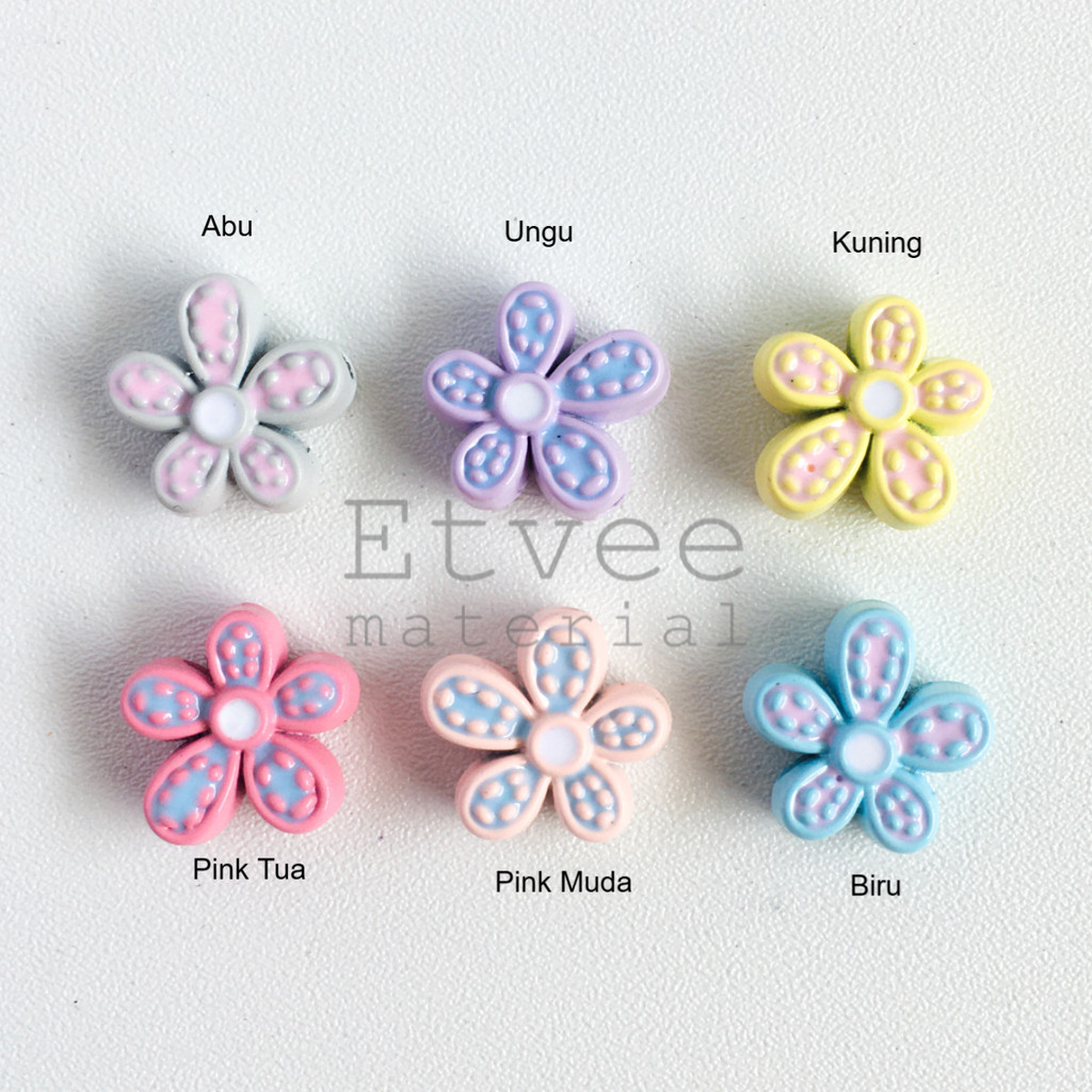 Jual Manik mote Besi alloy bead Bunga | Shopee Indonesia