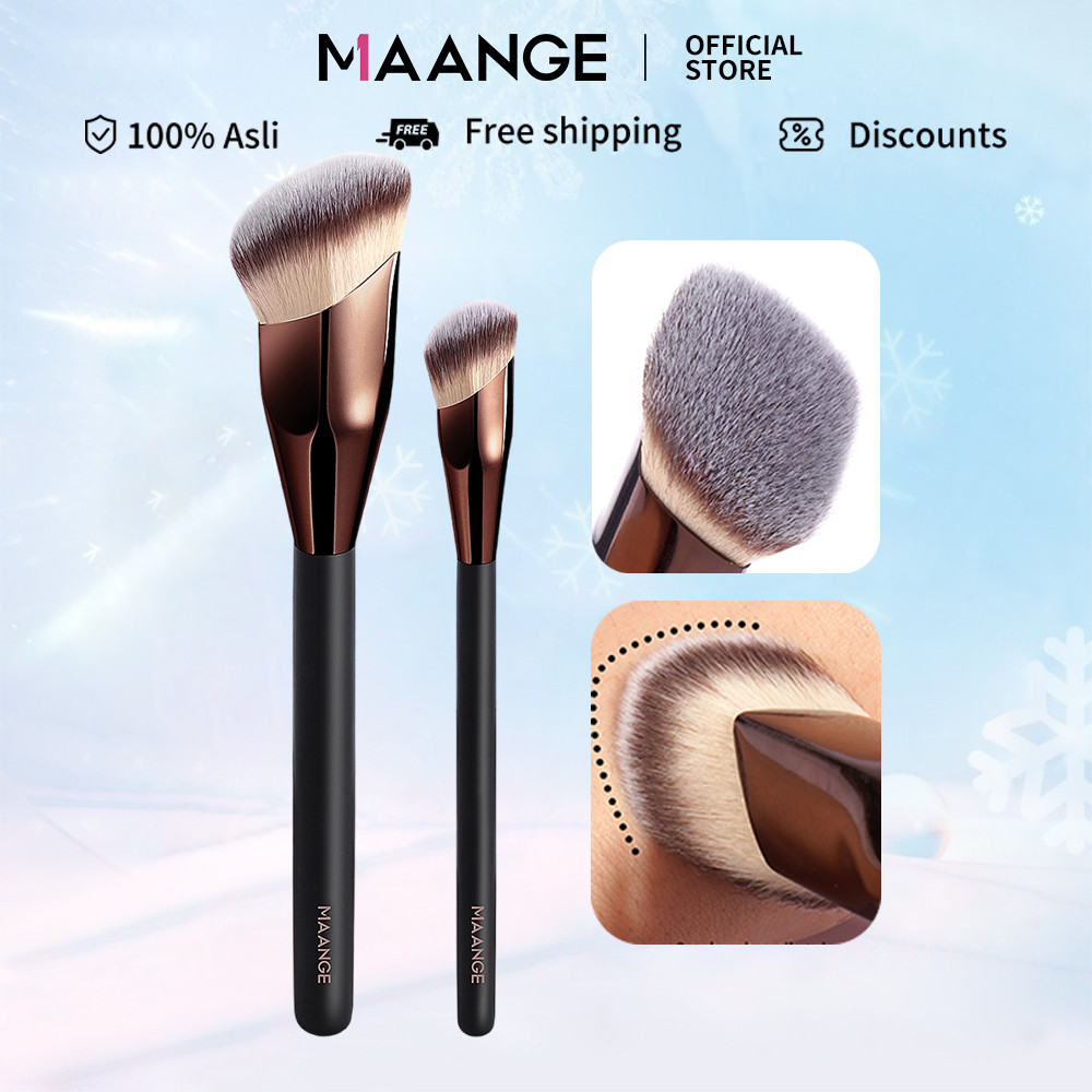 Jual MAANGE 2Pcs Bundle Set Brush Makeup Kuas Wajah Alat Premium Kuas ...