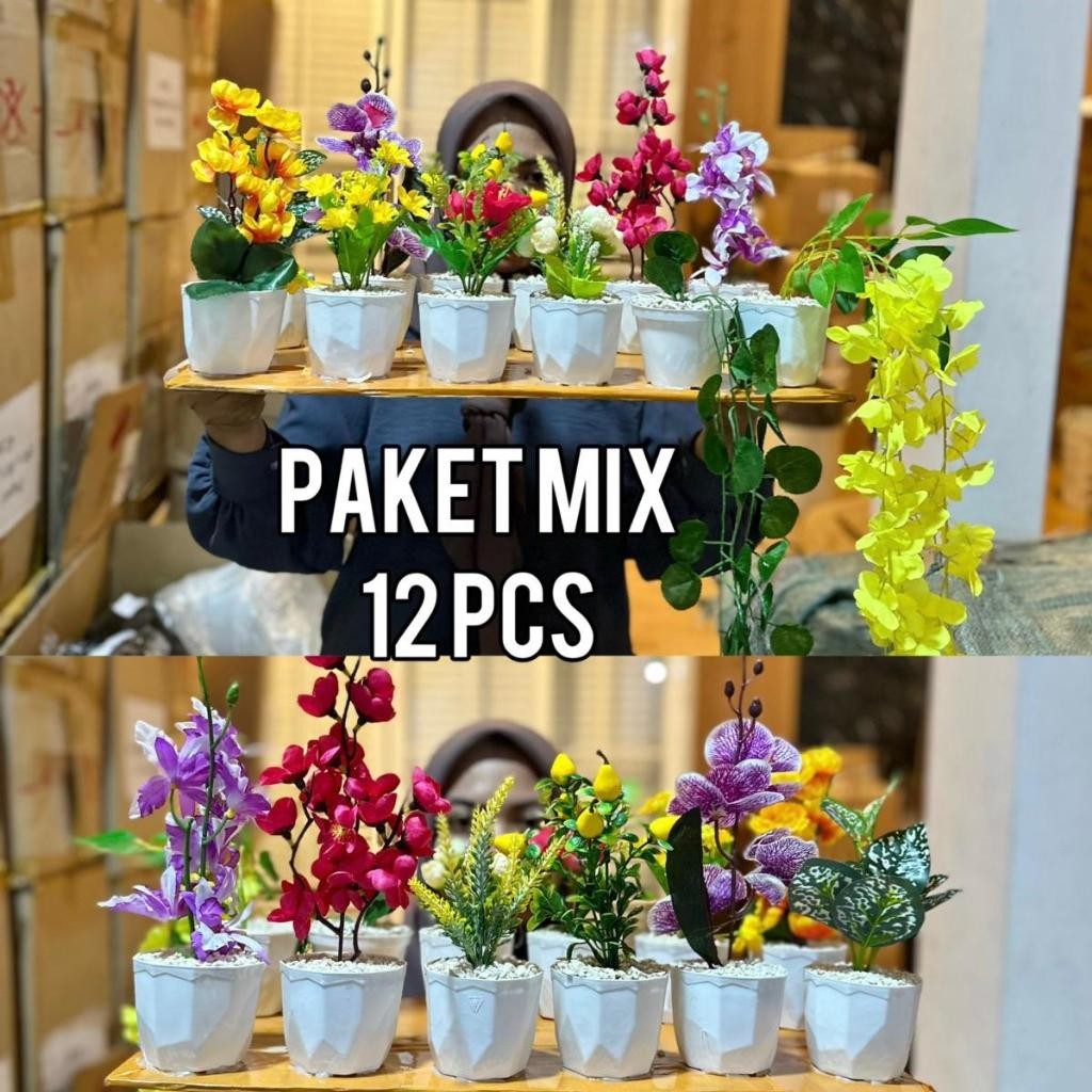 Jual PAKET USAHA BUNGA HIAS DEKORASI 100k dapat 12 pcs | Shopee Indonesia