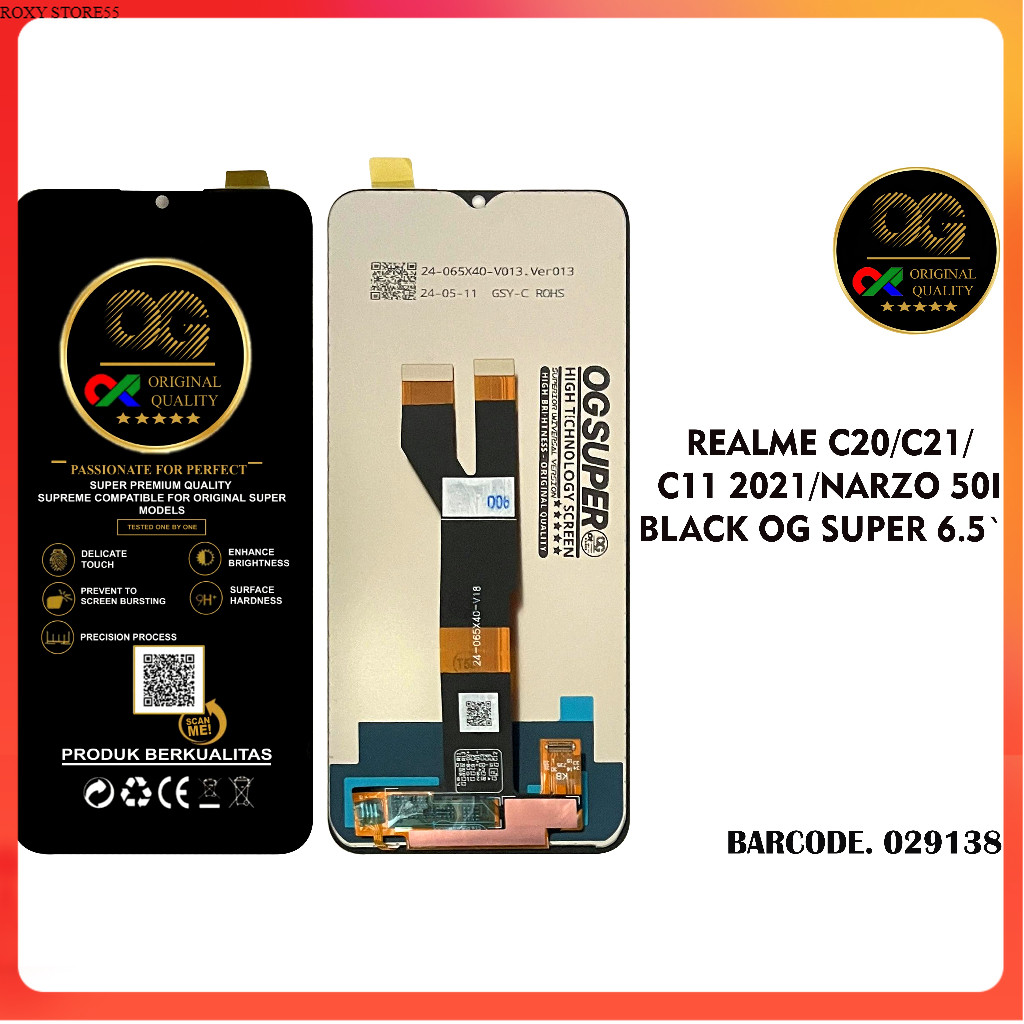 Jual ORI OG SUPER LCD REALME C20 / C21 / C11 2021 FULLSET | Shopee Indonesia