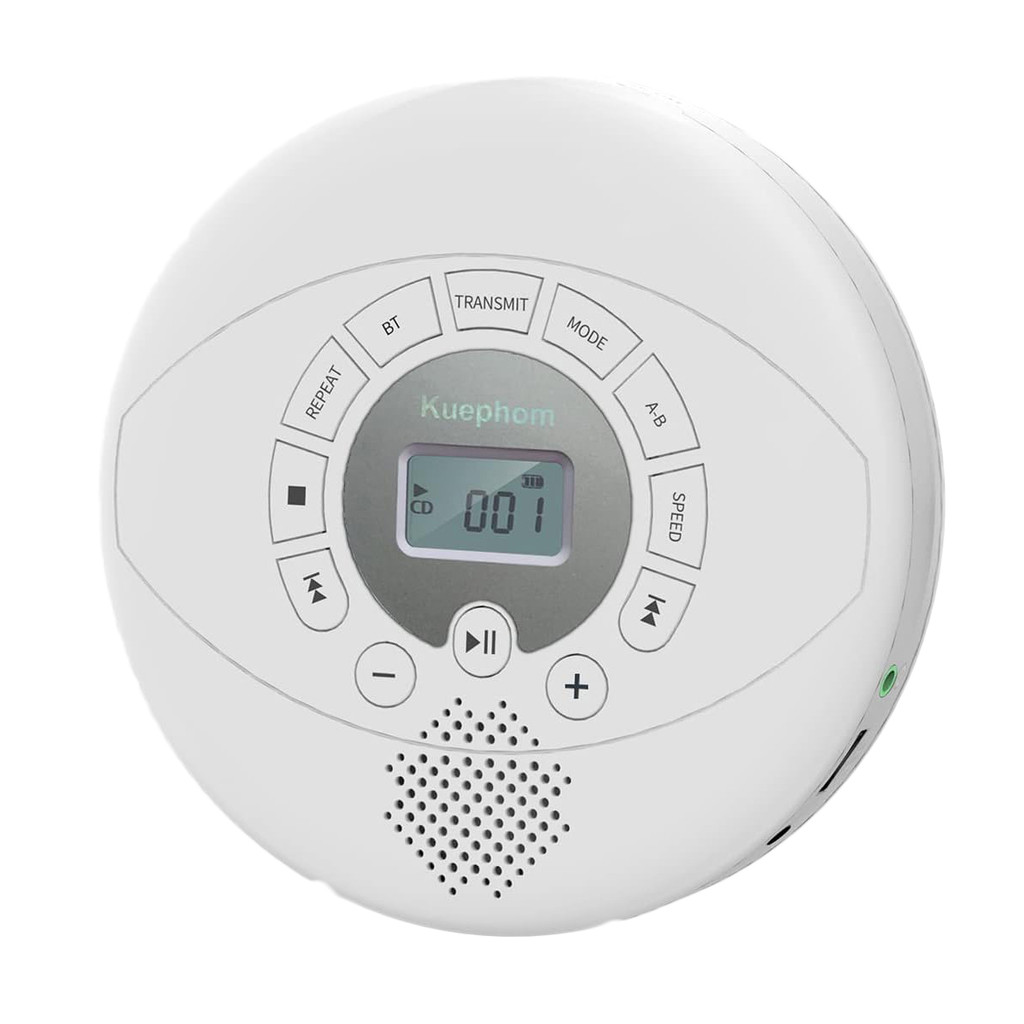 Jual Portable CD Player Bluetooth CD Walkman Built in Speakers ...