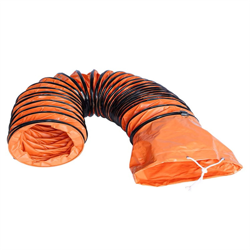 Jual 1m Exhaust fan expansion duct hose PVC Flexible Ducting Hose for ...