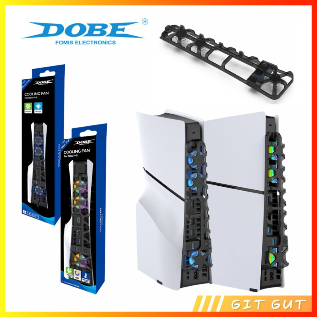 Jual PS5 SLIM Dobe Cooling Fan Dock Kipas Pendingin Heat Sink ...