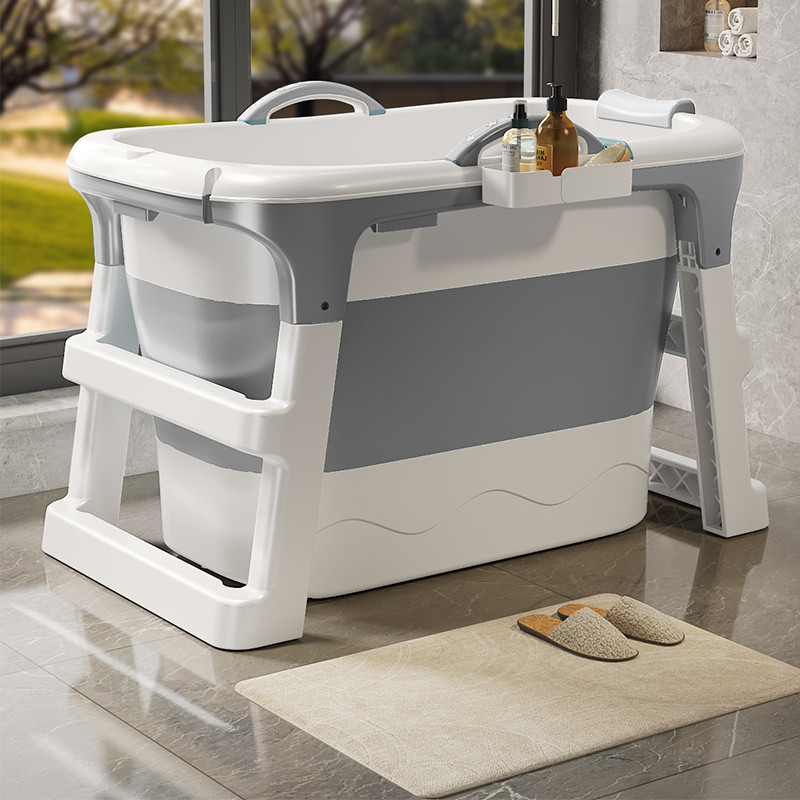 Jual Body Wash Tub Foldable Adult Bath Swimming Bucket Plastic Buckets ...