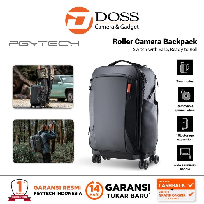 Jual PGYTech Roller Camera Backpack Tas Kamera Pgytech Trolley Roller ...