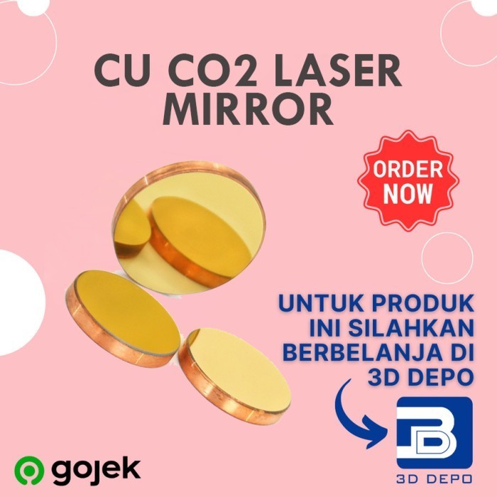 Jual CU COPPER USA Mirror Lens CO2 Laser Reflective Lens Cermin Laser ...