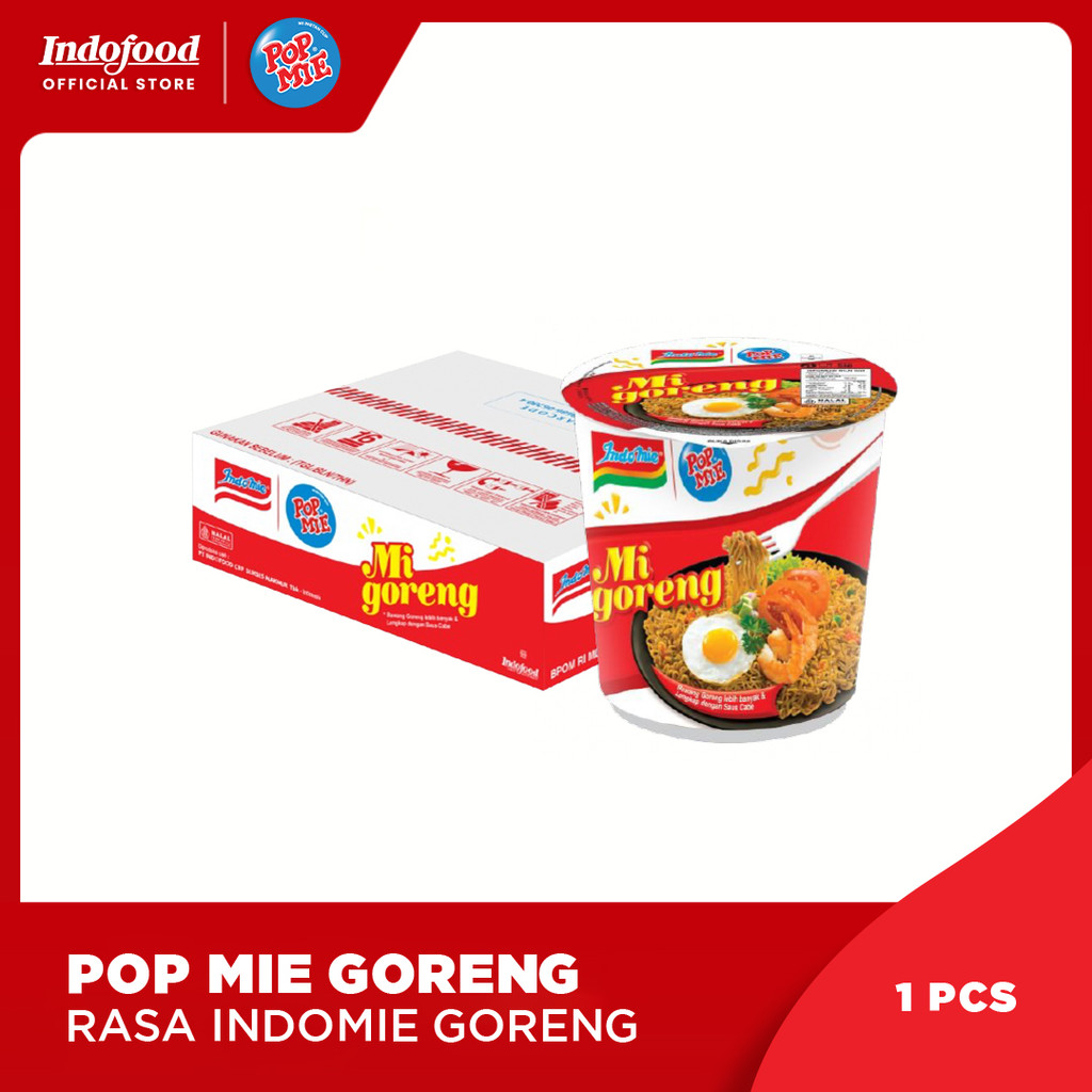 Jual 1 Ctn - Pop Mie Goreng Rasa Indomie Goreng | Shopee Indonesia