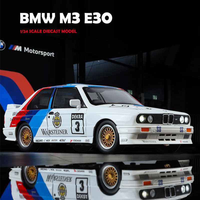 Jual Diecast 1:24 BMW M3 E30 1988 Livery special Vintage Miniature ...