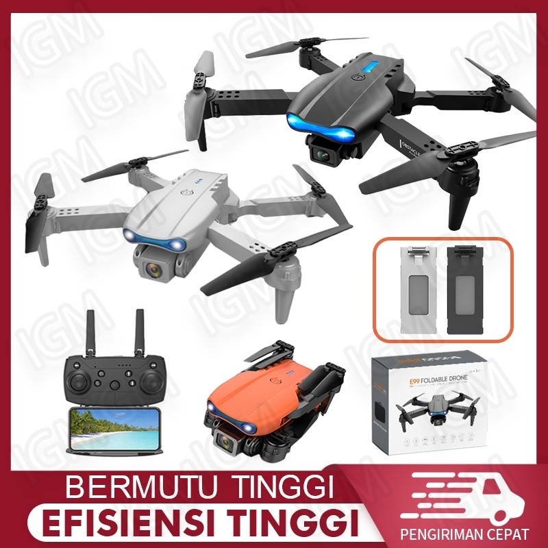 Jual [COD] Roscloud Mainan drone E99 kamera kendali jarak jauh 4k ...