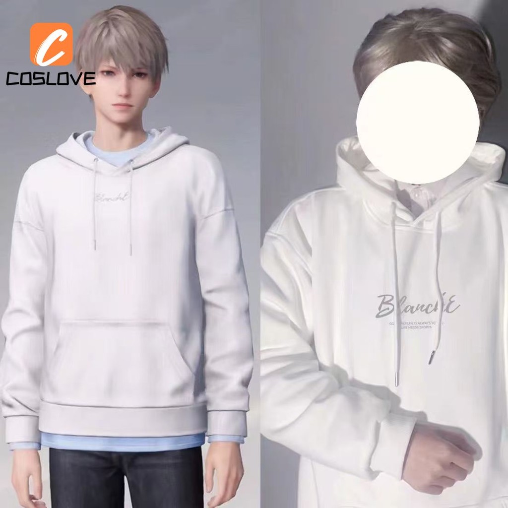 Jual Love and Deepspace Xavier Cosplay Clothing White Long Sleeves ...