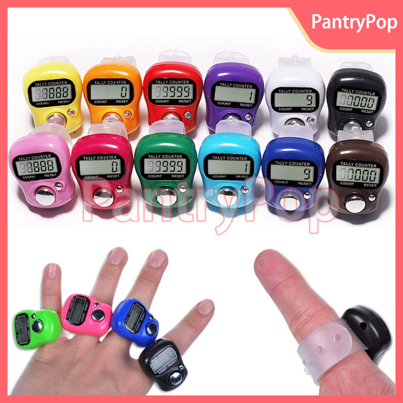 Jual Alat Hitung Digital / Led Tasbih Jari Counter Tally / Counter Mini ...