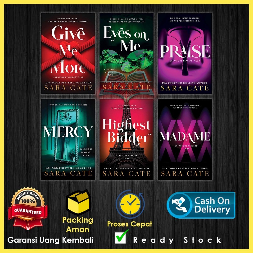 Jual Praise | Eyes on Me | Give Me More | Mercy | Highest Bidder | Madame by Sara Cate (English ...