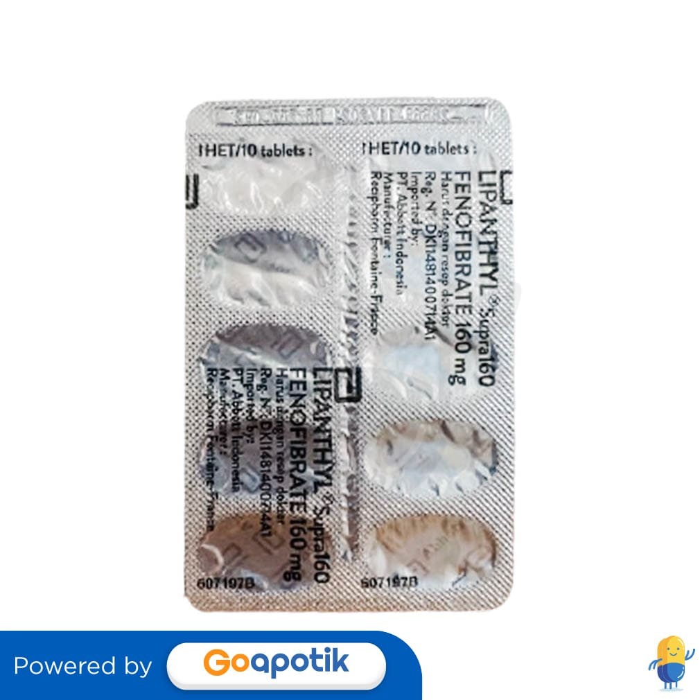 Jual Lipanthyl Supra 160 Mg Strip 10 Tablet | Shopee Indonesia