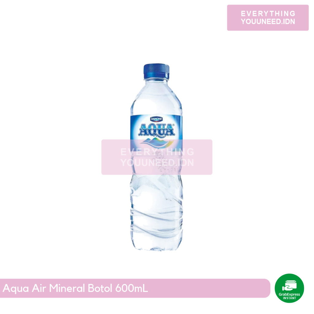 Jual AQUA Air Mineral Botol 600ml | Shopee Indonesia